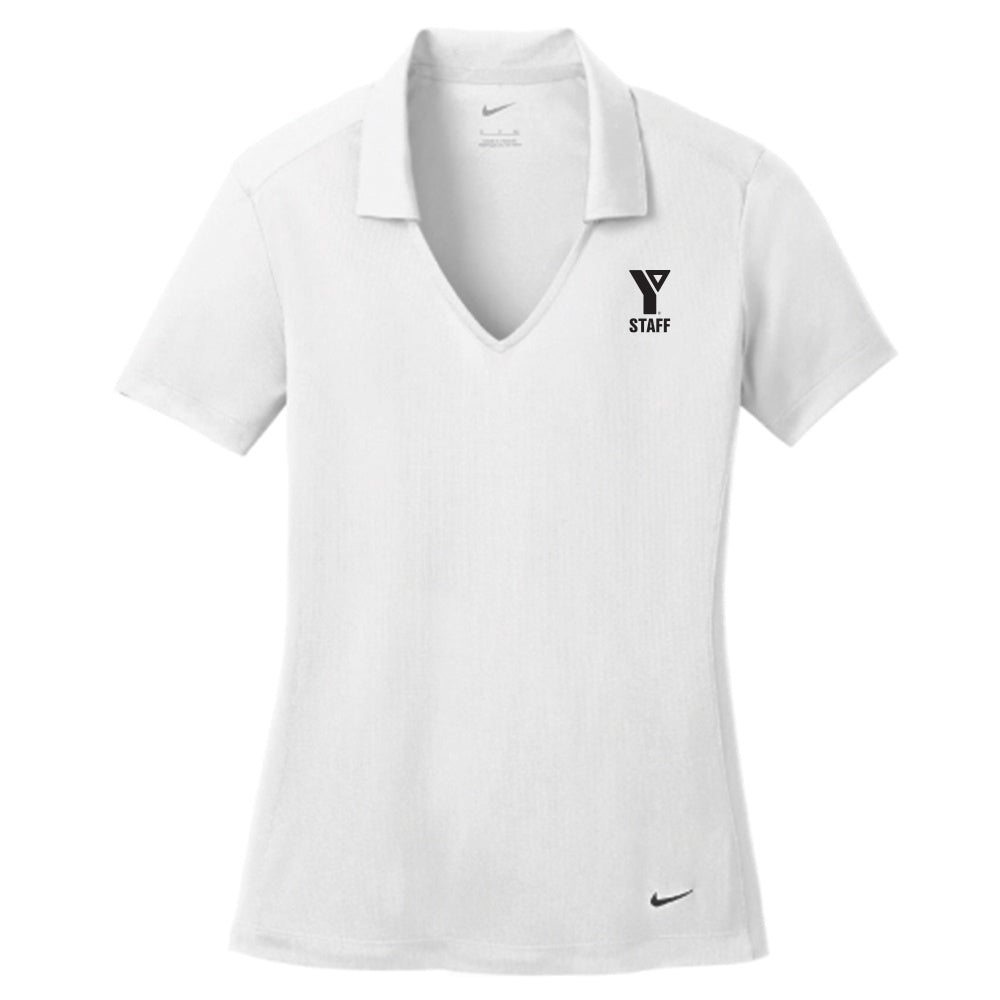 YMCA Staff Ladies' Nike Women's Dri-FIT Vertical Mesh Polo – Team ...